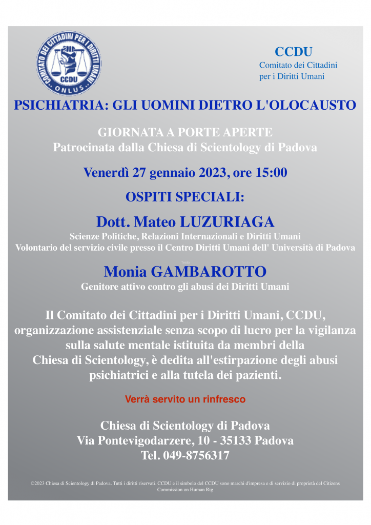 Commemorare la Giornata Mondiale dell’Olocausto con un diverso punto di ...